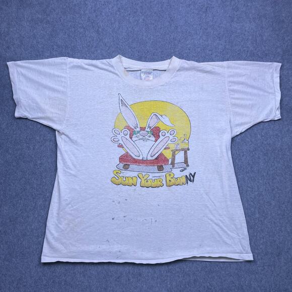 Hazelwood | Shirts | Vintage 8s Hazelwood Premo Tshirt Sun Your Bunny ...